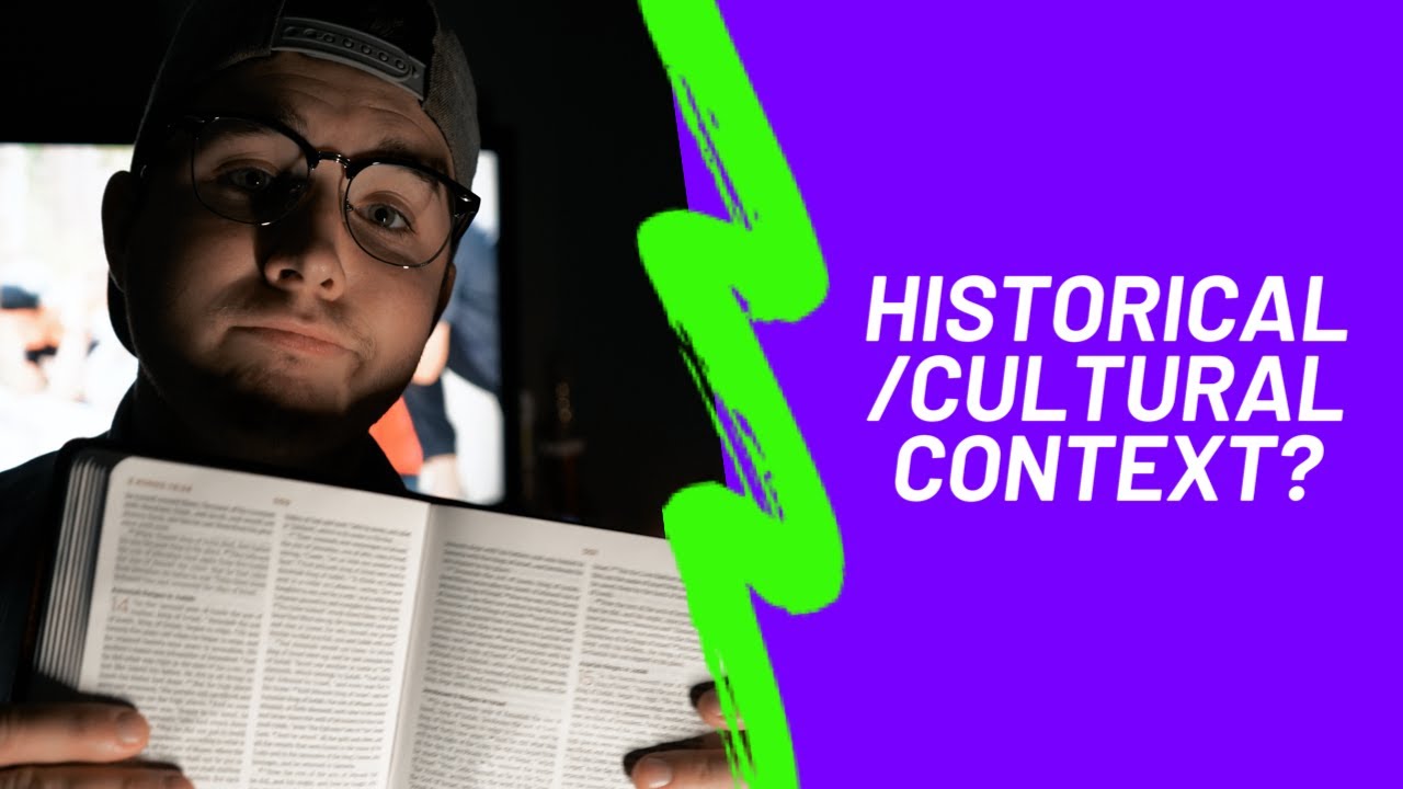 What About Historical/Cultural Context of Scripture? *Book of Jonah ...