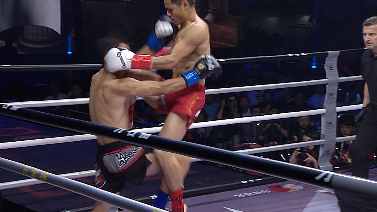The world's second Wei Rui flying knee KO Japan fighting skills rogue ...