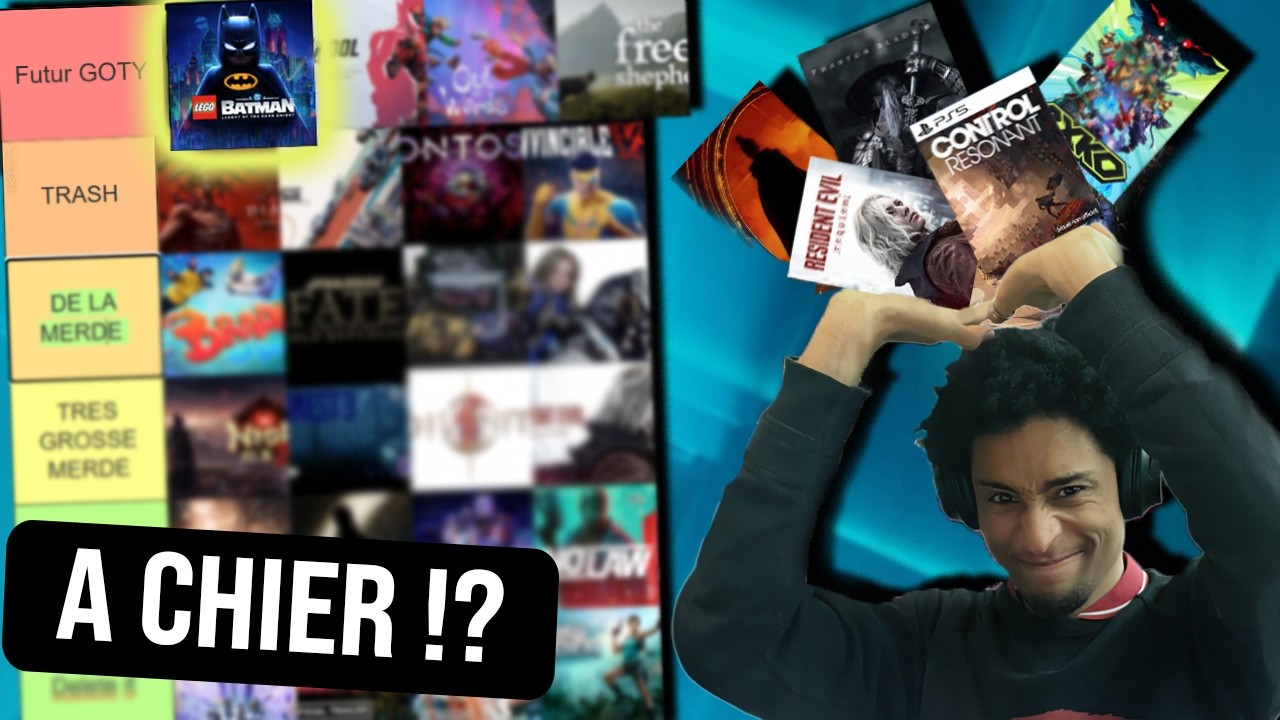 Tier list des annonces des Game Awards 2025 : c’est à chier ? - YouTube