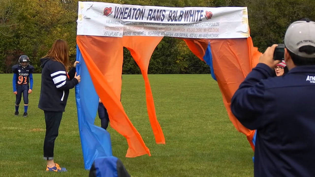 93lb Wheaton Rams White Homecoming 2013 - YouTube