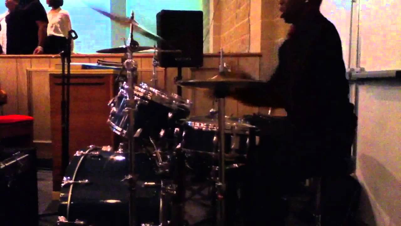 Matt Playing Drums At Antioch - YouTube