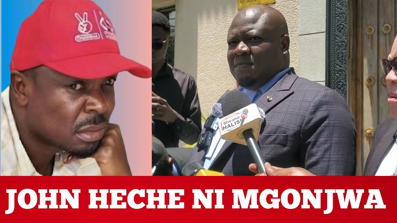 TAARIFA MBAYA YA JOHN HECHE "ANAUMWA NA JUZI ALIPELEKWA MUHIMBILI ...