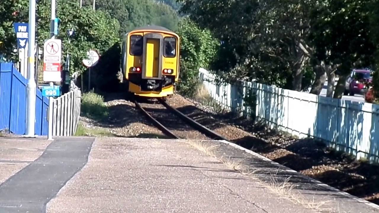 Exmouth Railway Station, Avocet Line, Devon - YouTube