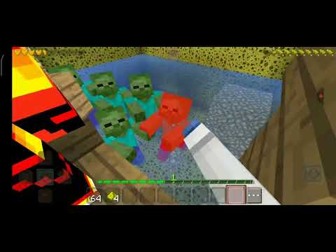 Minecraft ama blokların içine girdim