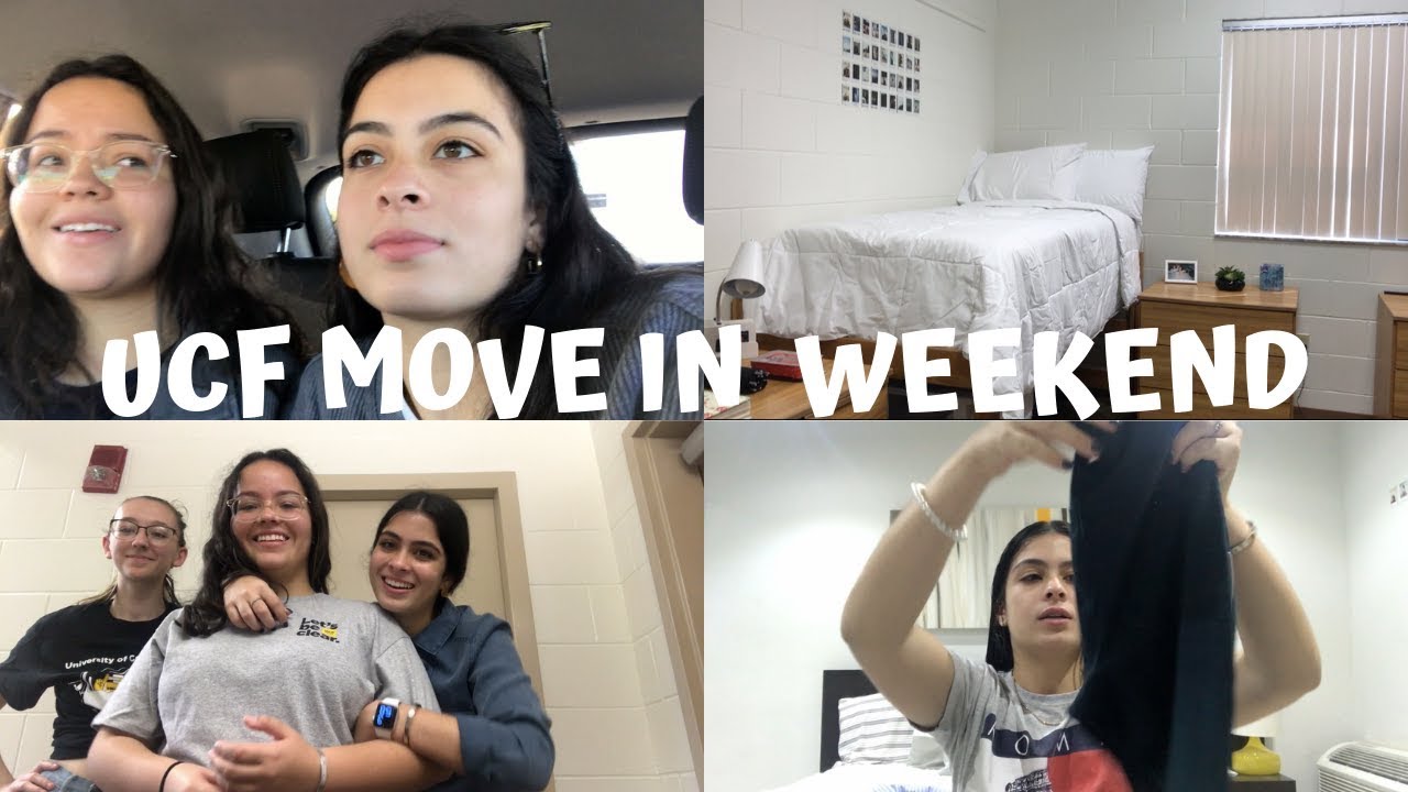 UCF MOVE IN WEEKEND + mini haul - YouTube