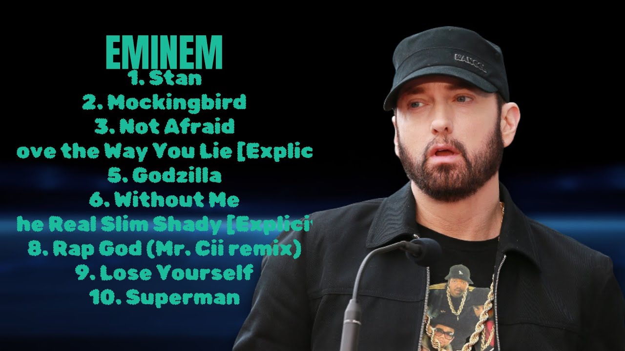 Eminem-Year's top music roundup-Prime Chart-Toppers Lineup-Embraced ...