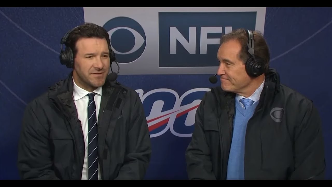 Jim Nantz DESTROYS Tony Romo - YouTube