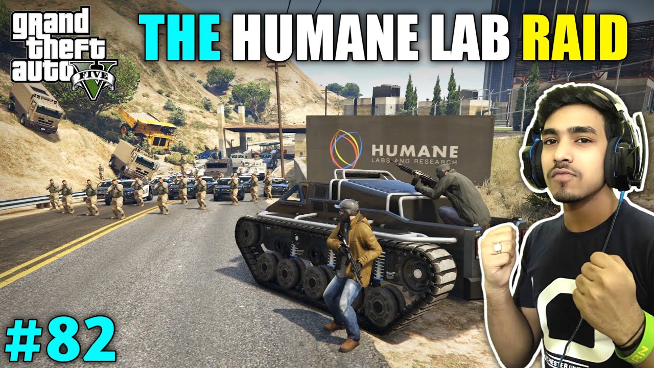 RAID ON HUMANE LAB FOR SAVING TREVOR | GTA V GAMEPLAY #82 - YouTube
