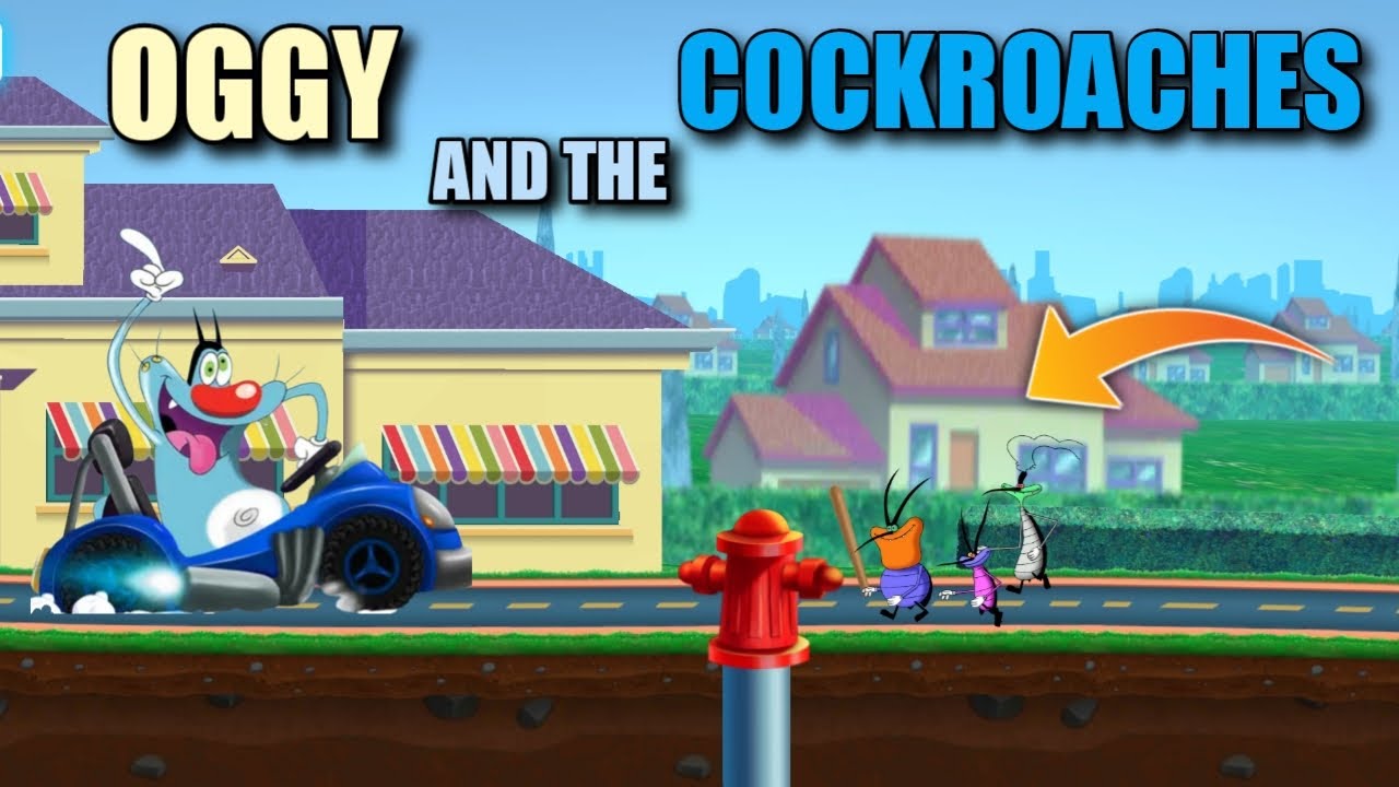 OGGY VS COCKROACHES RACE - YouTube