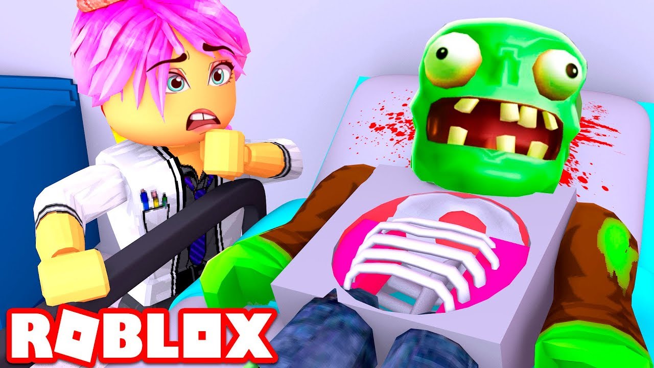 ESCAPA DEL HOSPITAL ZOMBIE 🧟😱 Roblox Escape The Zombie Asylum Obby ...