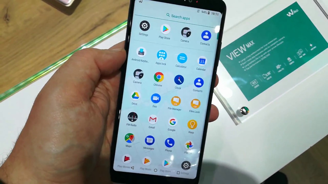 Wiko View Max Hands-On @MWC 2018 - YouTube