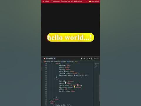 Submit button design only Css Html #html - YouTube