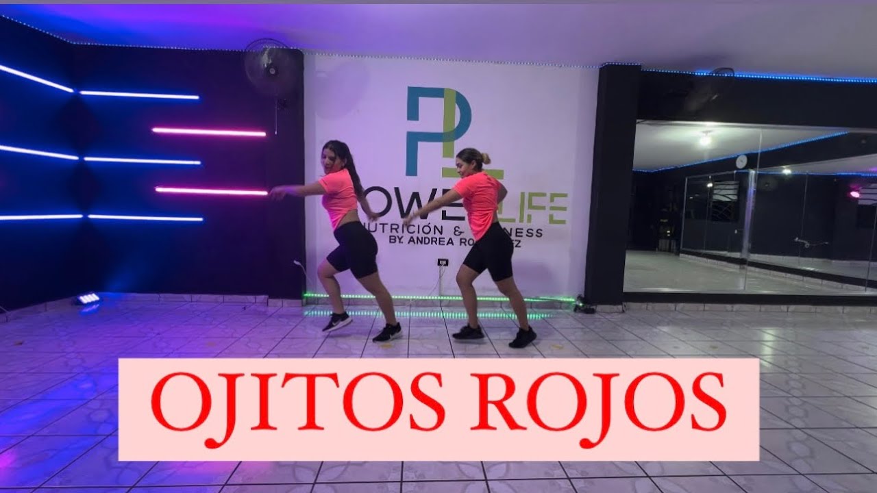 OJITOS ROJOS - Grupo Frontera x Ke Personajes / baile fitness ...