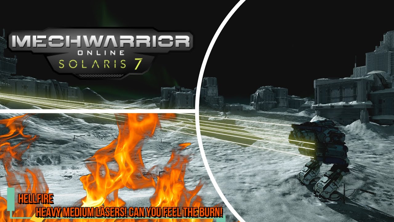 Mechwarrior Online - Hellfire Heavy Medium Lasers! Can you feel the ...