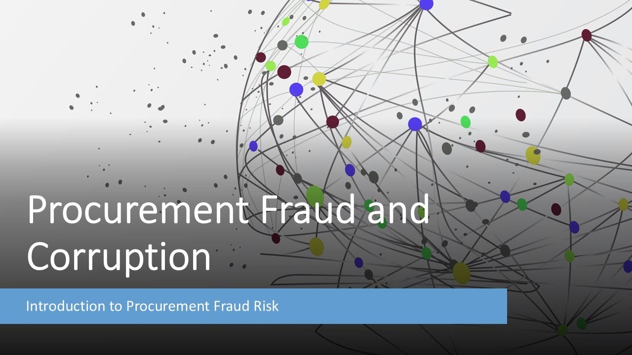 An introduction to procurement fraud risk - YouTube