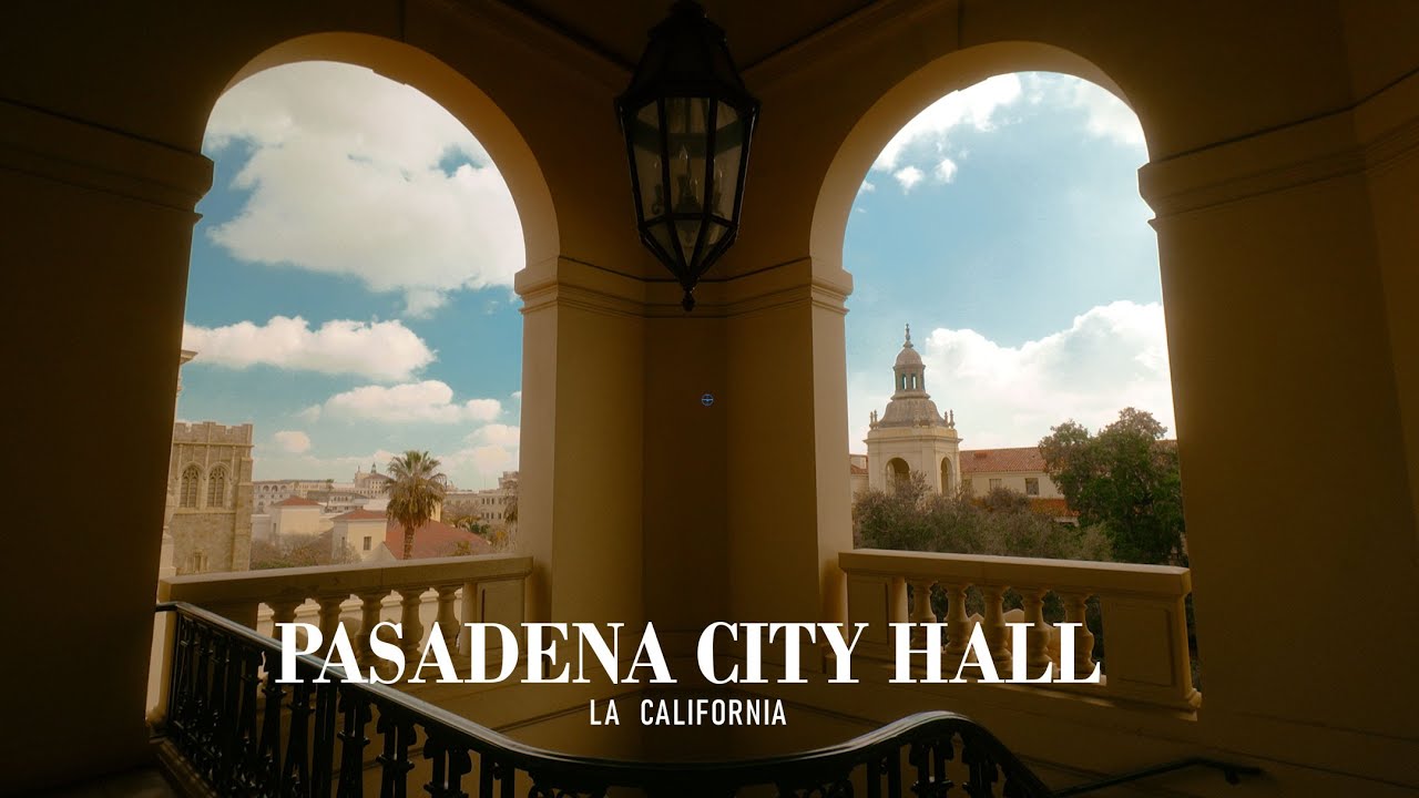 4K Walking Tour | Pasadena City Hall - YouTube