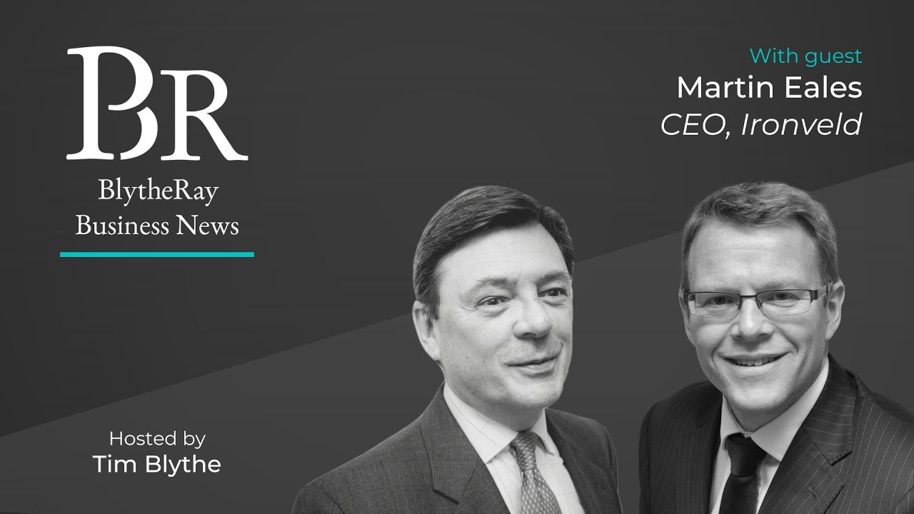 BR Business News: Martin Eales, Chief Executive of Ironveld - YouTube