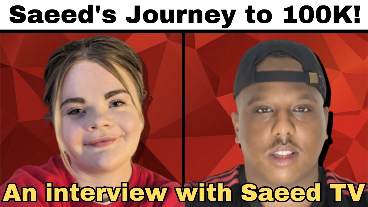 An interview with Saeed - His journey to 100k - YouTube