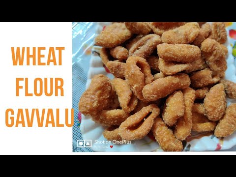 Wheat flour Gavvalu || Bellam Gavvalu || Andhra Recipes - YouTube