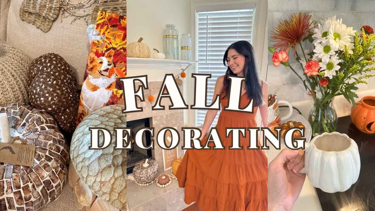 DECORATE FOR FALL WITH ME 2023 | Cozy & whimsical fall decor + Fall ...