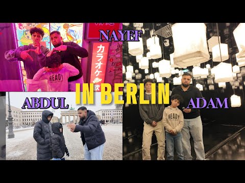 NAYEF ABDUL & ADAM SIND IN BERLIN!!