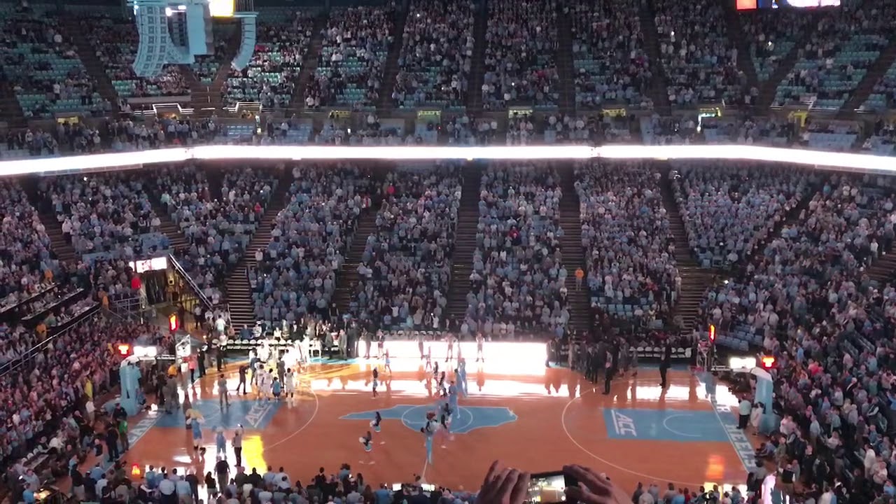 Unc Tarheel starting lineup 2017-18 - YouTube