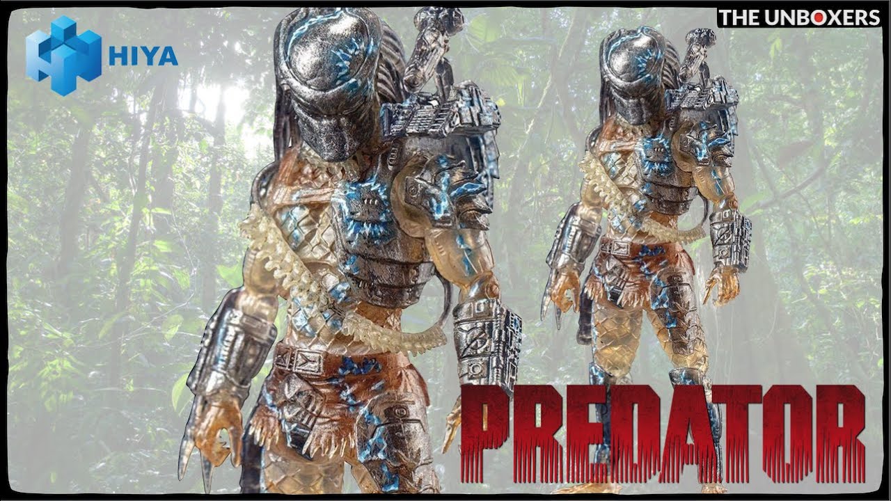Predator: Water Emergence Jungle Hunter Predator Action Figure by Hiya ...