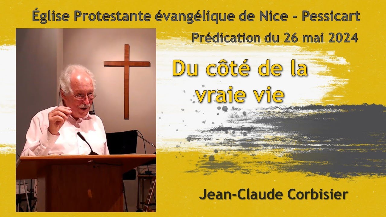 2024 05 26 - Jean-Claude Corbisier - Du côté de la vrai vie - YouTube