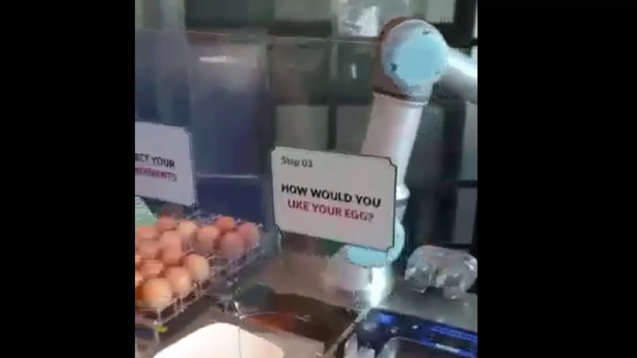 Masak Telur Pakai Robot - ロボットで卵を調理する - YouTube