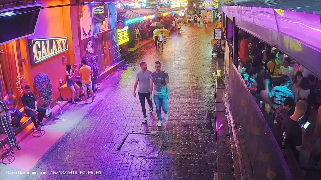 The Storm 16/12/2018 - Koh Samui (Hush Bar / Galaxy Cam) - YouTube