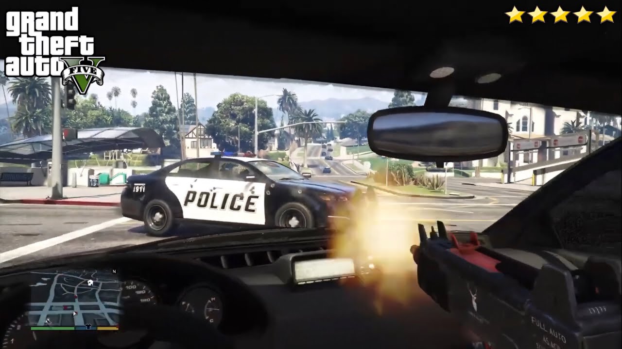 Grand Theft Auto V | gameplay 👮‍♀️ - YouTube