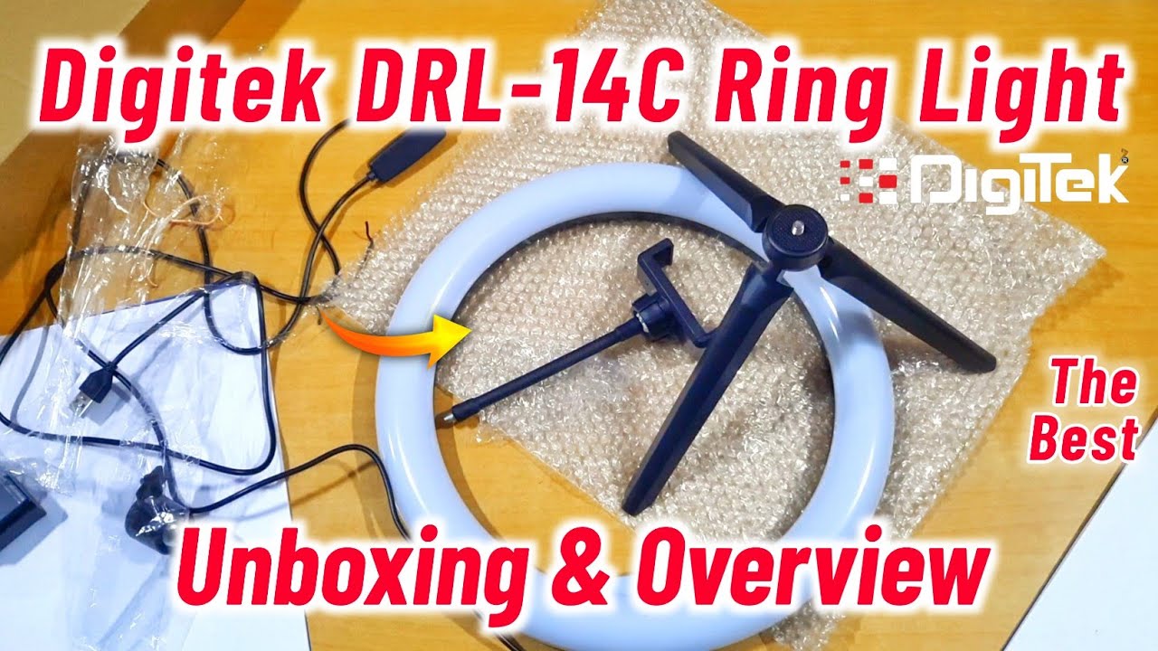 Digitek DRL-14C Ring Light | Best Ring Light ft. Digitek DRL-14C Ring ...