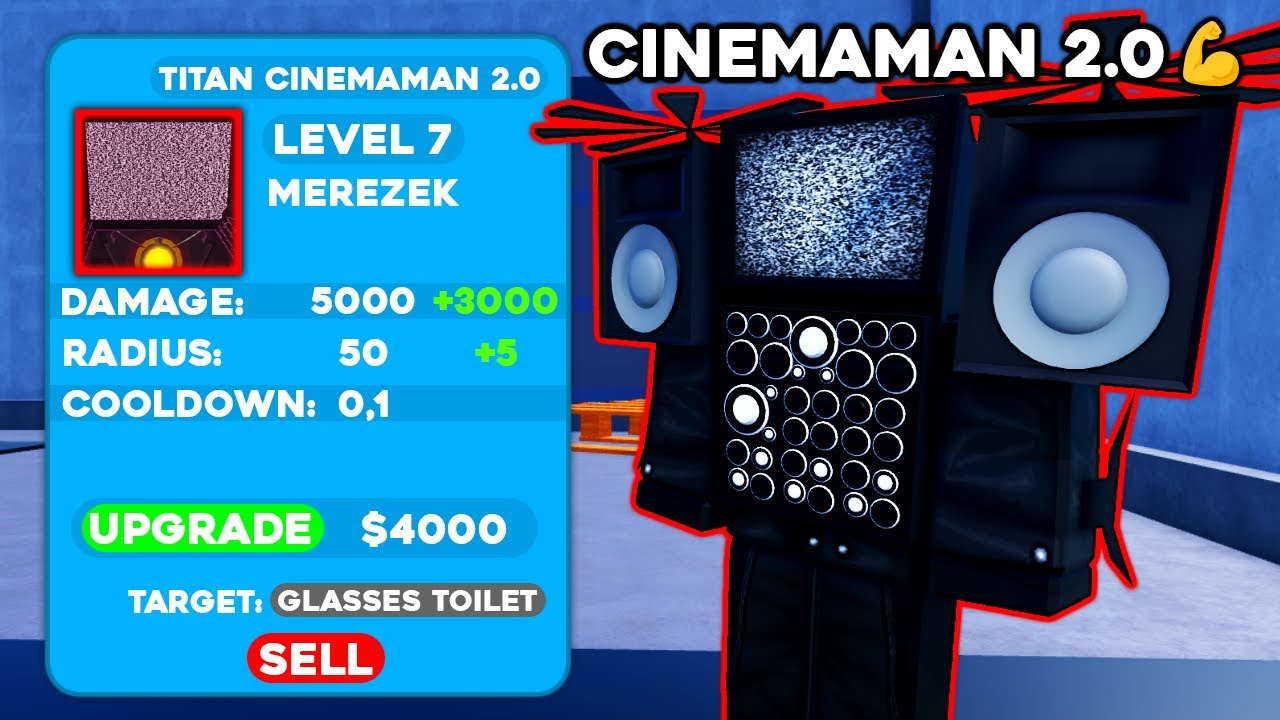 SPRAWDZAM UKRYTY UPDATE *TITAN CINEMAMAN* w SKIBIDI TOILET TOWER ...