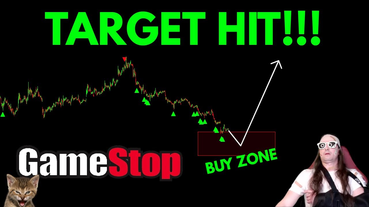 GameStop target hit finally! But its not time to buy yet! $GME - YouTube