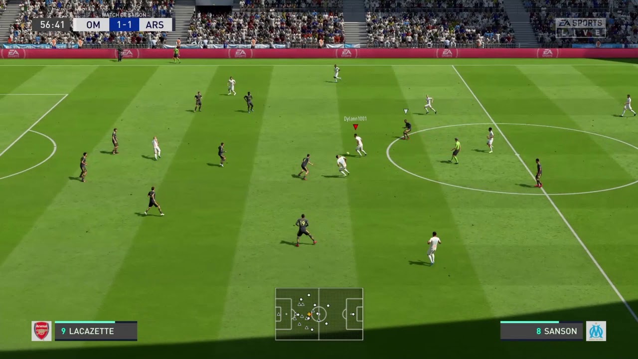 Fifa 20 meilleure action du match - YouTube