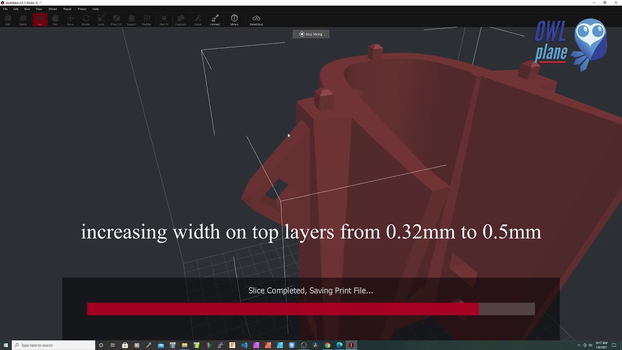 How to change Bottom and Top Layers for stronger connection - YouTube