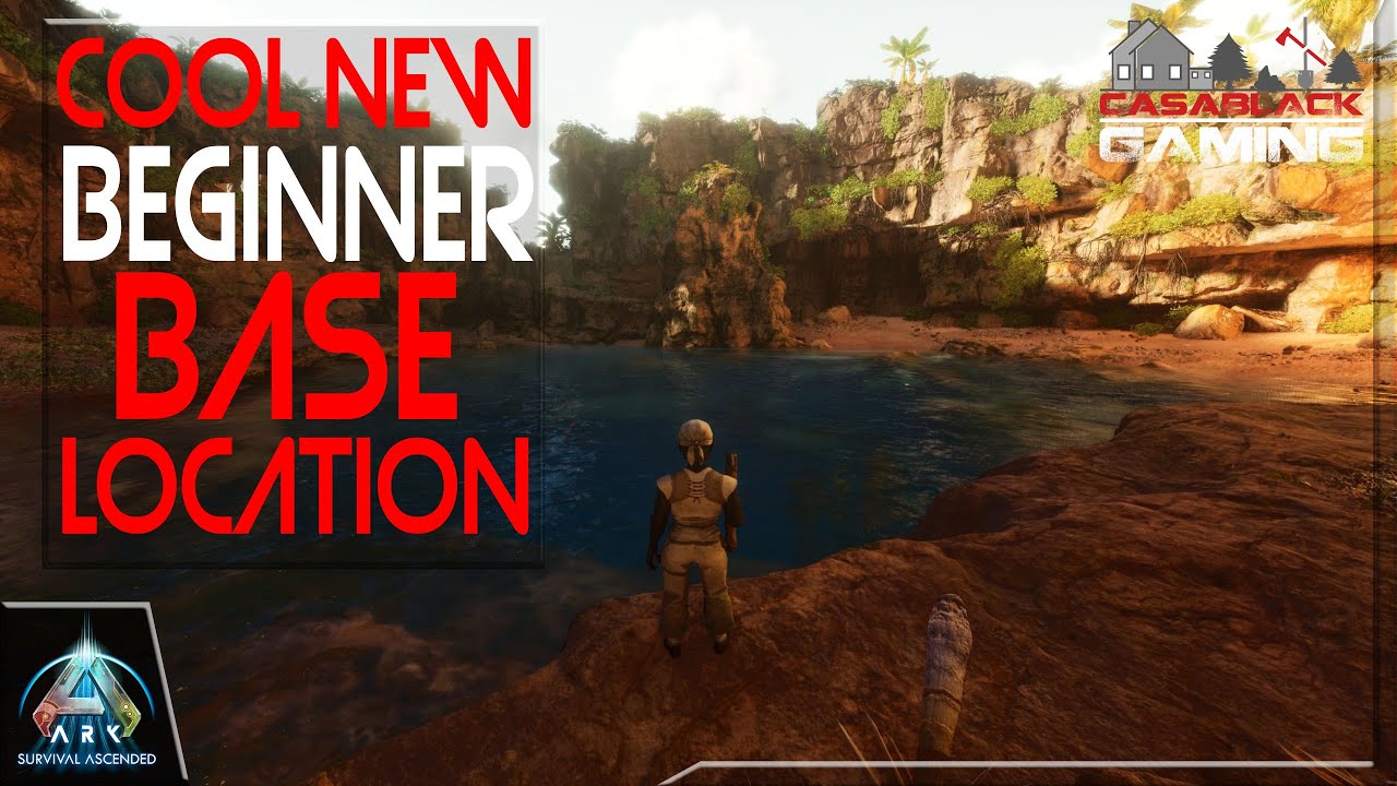 Ark Survival Ascended Cool New Beginner’s Base Location | Survival Game ...