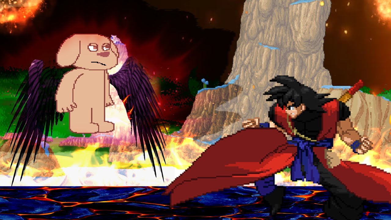Xeno Goku vs Talking Ben - Sprite Animation - YouTube