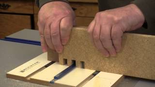 adjustable box joint jig - Woodworking Challenge