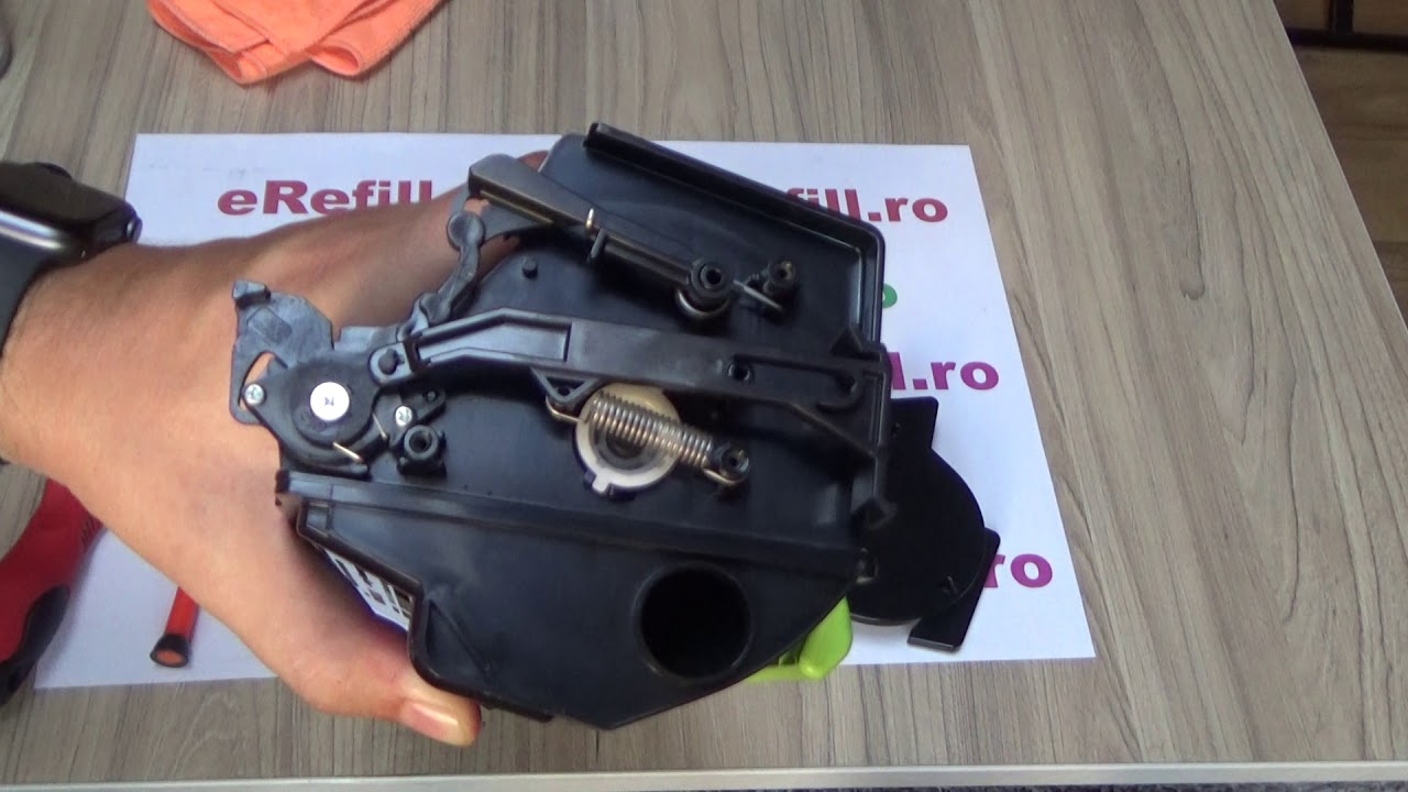 Refill Lexmark MX321 MX421 MX521 - YouTube