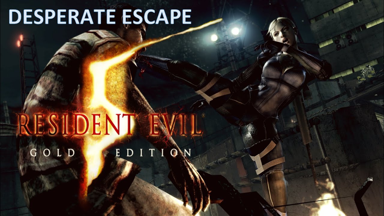 Resident Evil 5 (Desperate Escape Complete Walkthrough) - YouTube
