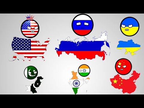 Countries and their Enemies (Part 1) - YouTube