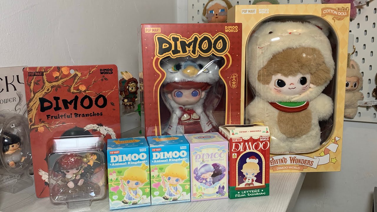 POPMART UNBOXING! | Dimoo themed! - YouTube