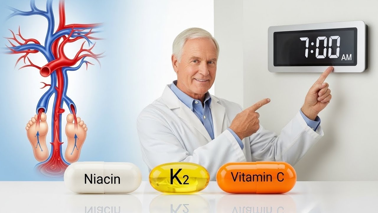 Poor Leg Circulation? These Are the 3 Vitamins Your Body Truly Needs ...