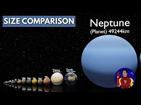 Solar System Size Comparison (Celestial Bodies) - YouTube