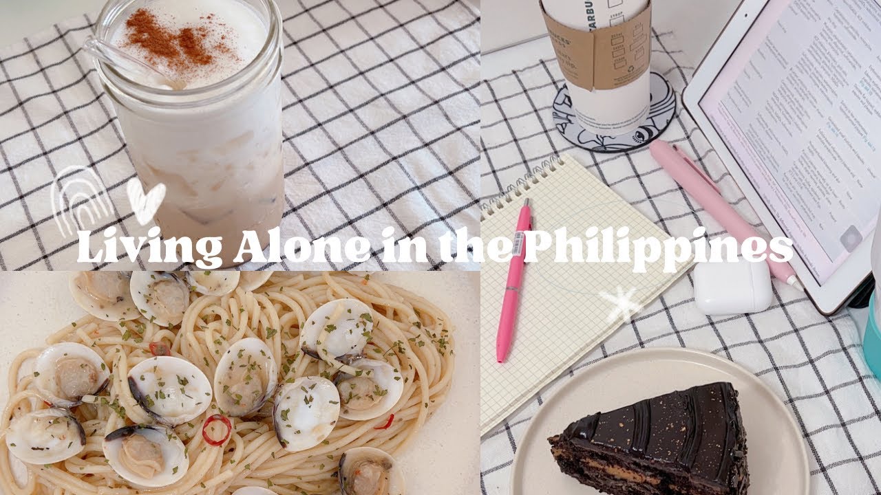 Living Alone in the Philippines | Cooking Vongole Pasta | What’s in My ...