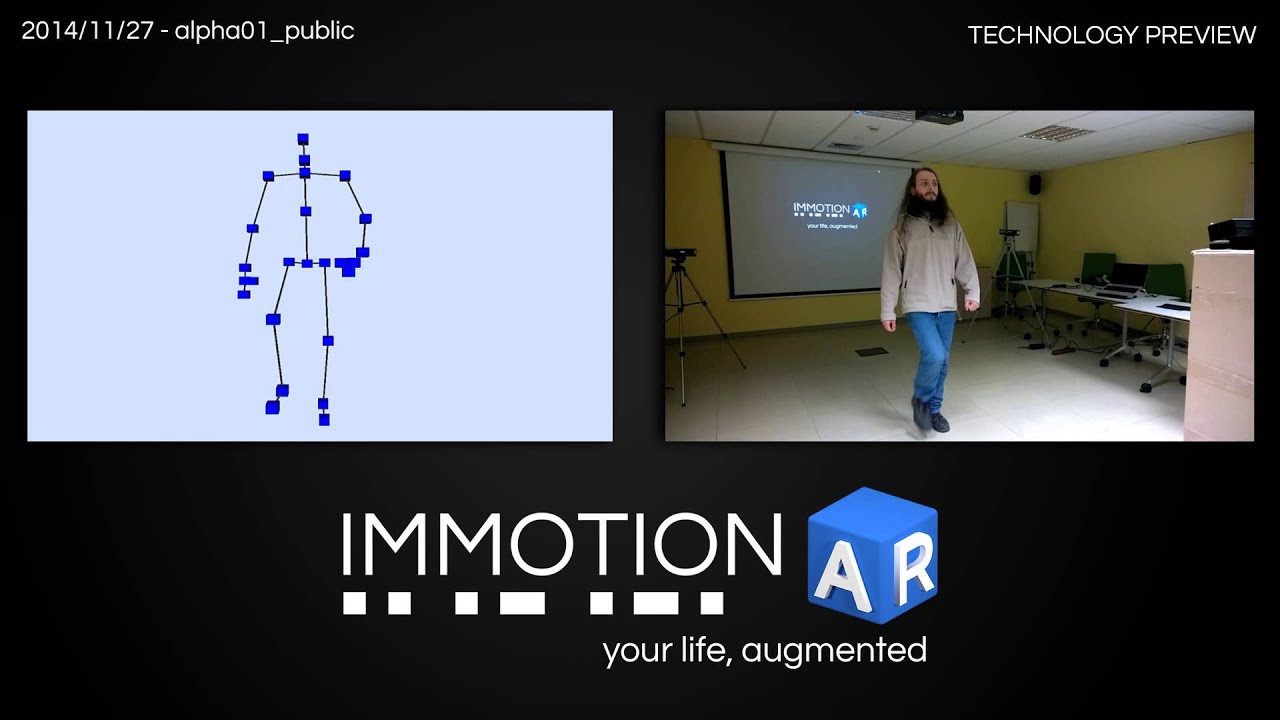 Full Skeleton 360° Tracking - YouTube