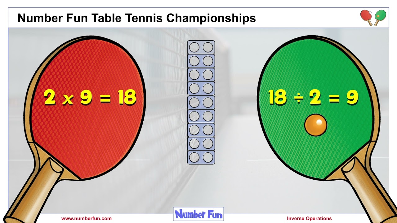 Number Fun Table Tennis Championship - YouTube