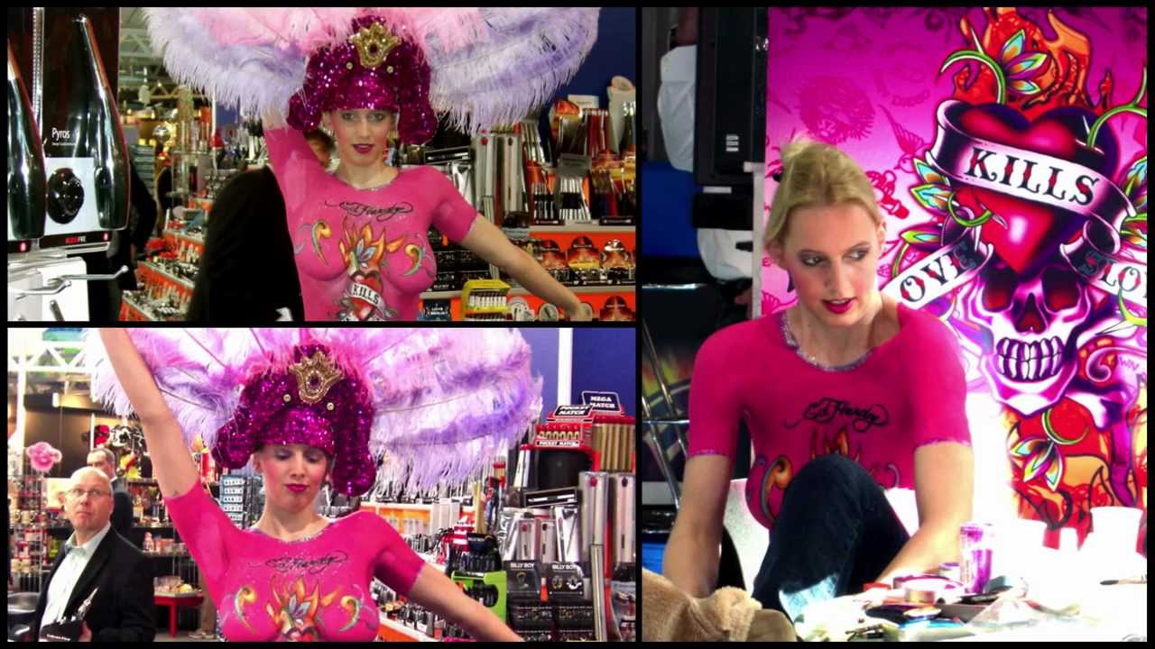 BODYPAINTING FESTIVAL | Bodypainting Show - The Making of a real cool ...