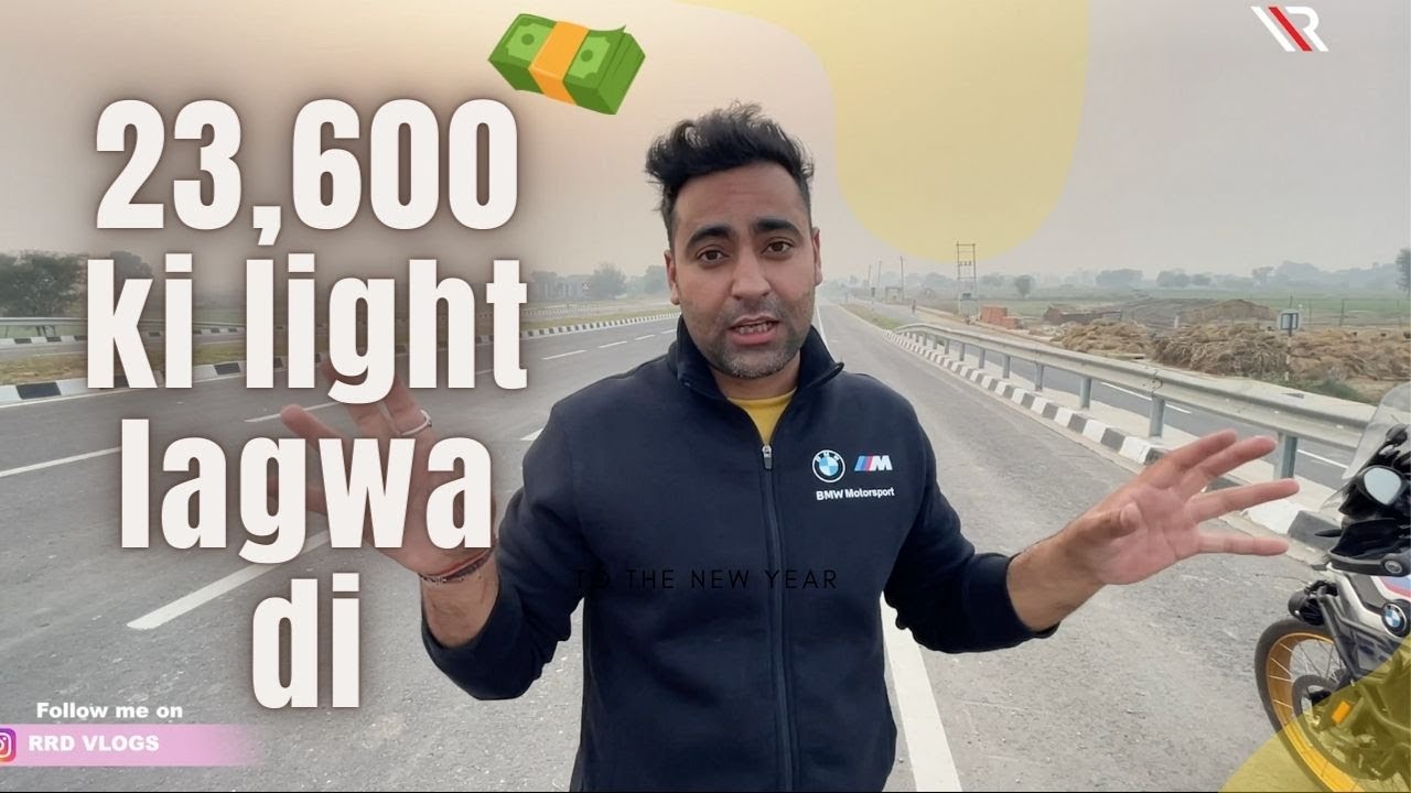 Confident Night Riding with GR50X Motorbike Headlight from Golden ...